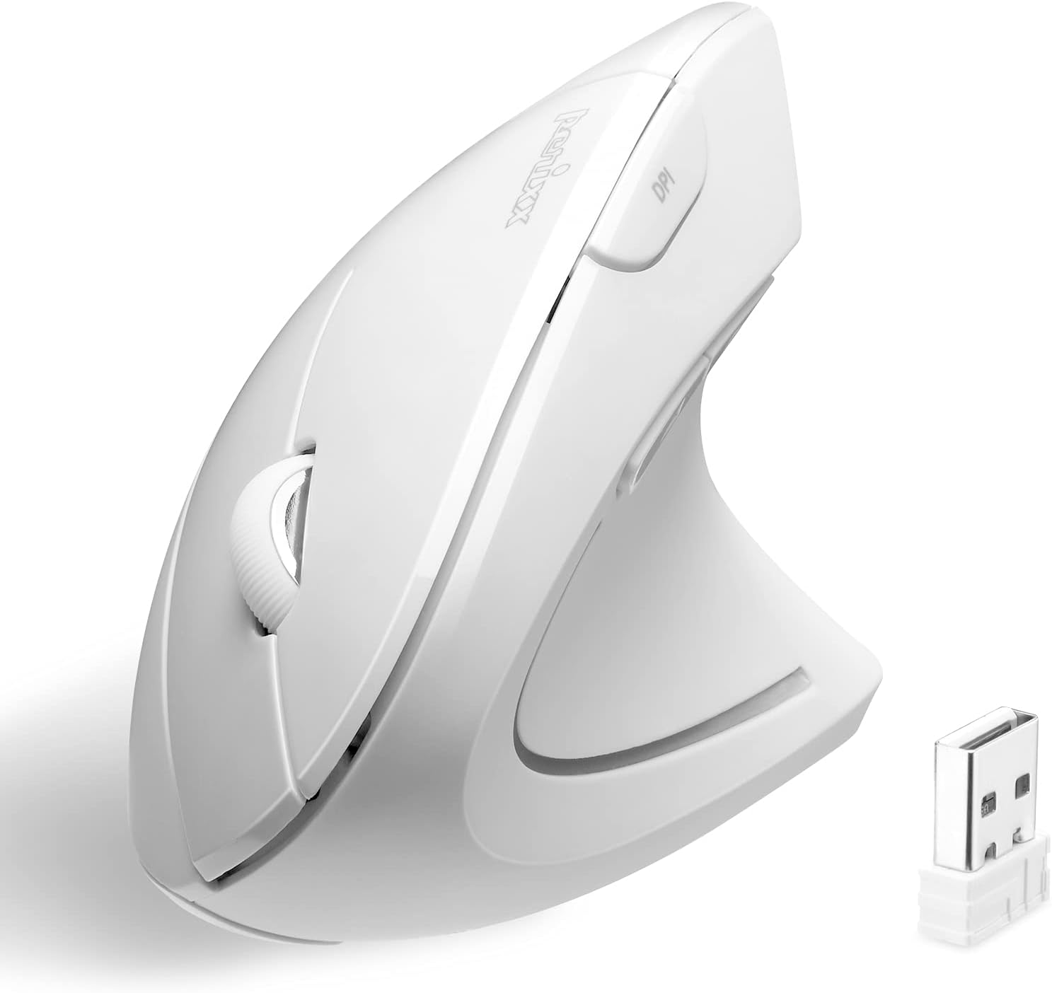 Amazon.com: Perixx PERIMICE-713W Wireless Ergonomic Vertical Mouse - 2 ...