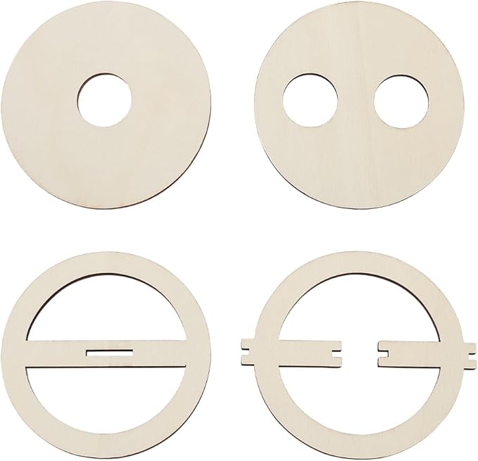 Amazon.com: BENECREAT 16Pcs 4 Styles Wick Centering Tool, Wood Candle ...