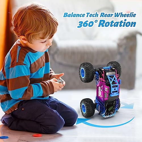 Snapklik.com : Powerextra 1:12 Remote Control Monster Truck, Balance ...