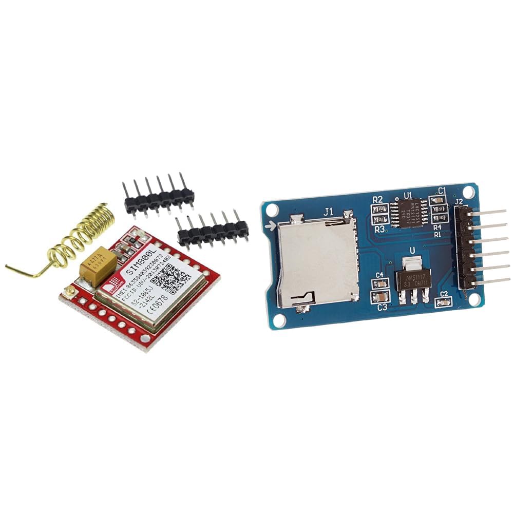SIM800L GPRS GSM Module Core Board Quad-band TTL Serial Port with the ...