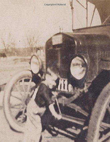 Little Boy Crank Starting a Car in1920: In the 1920's cars did not have ...