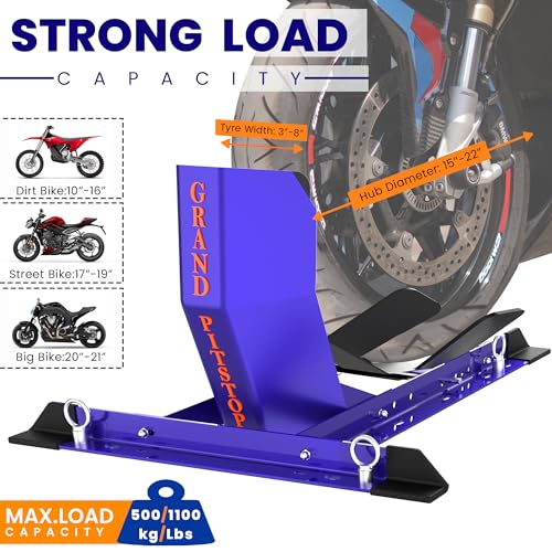 Snapklik.com : GRAND PITSTOP Motorcycle Wheel Chock