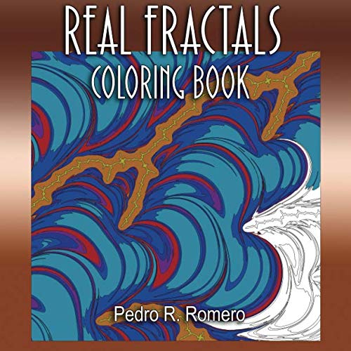 Real Fractals Coloring Book: Cool Science Art, Computer Generated and ...