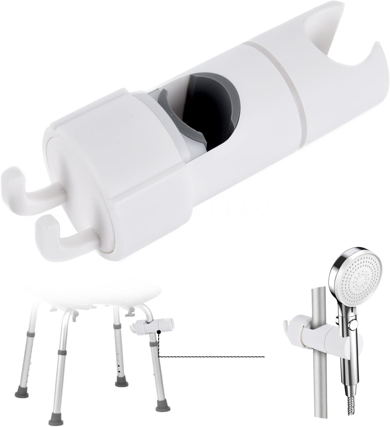 Amazon.com: Handheld Shower Head Holder Attachment for Shower Chair ...