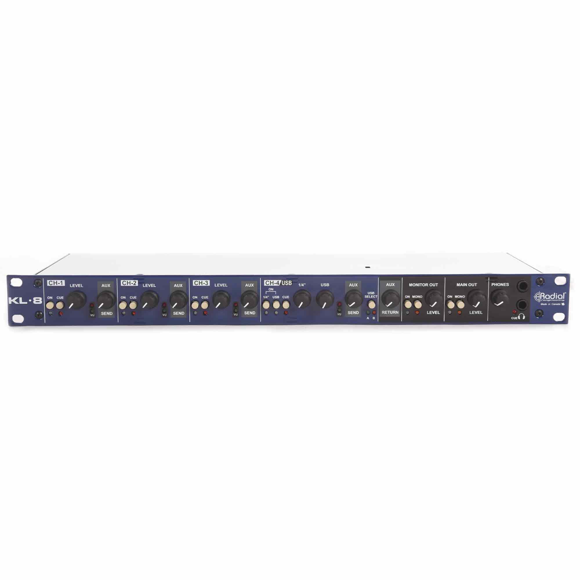 Amazon.com: Radial KL-8 Rackmount Keyboard Mixer : Musical Instruments
