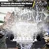 Amazon.com: Dyna-Living Mist Maker Ultrasonic Fogger 12 Head Mist Maker ...