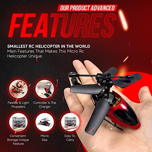 Experience The Thrill: SHEMINI Mini Helicopter, The Ultimate Indoor RC ...
