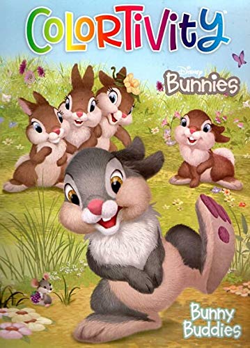 Colortivity Disney Bunnies - Coloring & Activity Book - Bunny Buddies ...