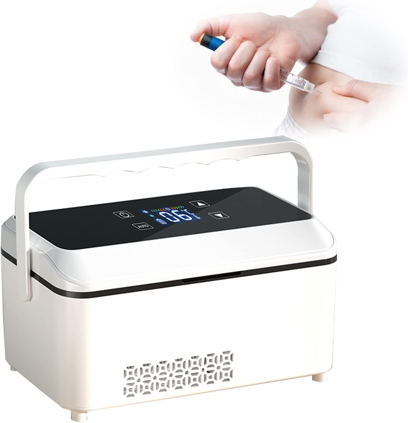Amazon.com: Mini Insulin Cooler Portable Car Refrigerator Drug Cooler ...