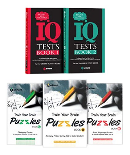 Buy IQ &Puzzles For All (Set Of 5 Books) Book Online at Low Prices in ...