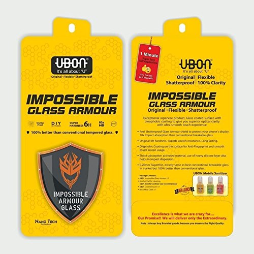 Ubon Hammer Proof Glass Armour/Tempered Glass/Buff Guard for Samsung J5 ...