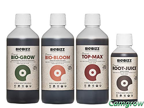 BioBizz - Organic Starter Packs of 1L & 5 Litre Nutrients & Soil Hydroponics (Bio Grow&Bloom ...