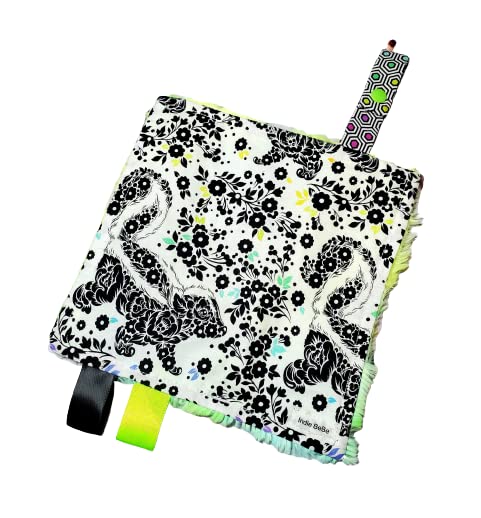Amazon.com: Crinkle Lovey, Skunk Paci Holder, Mini Lovey, Paci Keeper ...