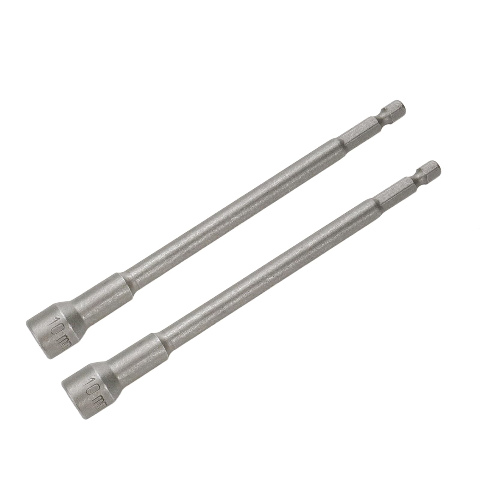 Snapklik.com : Hex Shank Magnetic Power Nut Driver Bit Set 10mm Hex ...