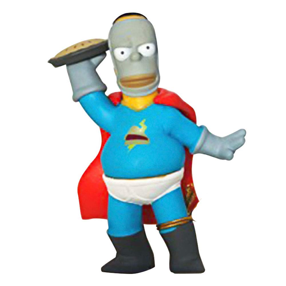 Buy Homer Simpson Figurine collection Plastic Cover-super Hero The ...