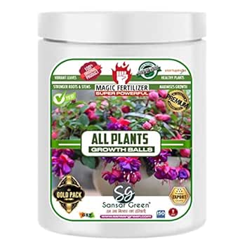 Sansar Green® All Plants Magic Growth balls fertilizer for Maximising ...
