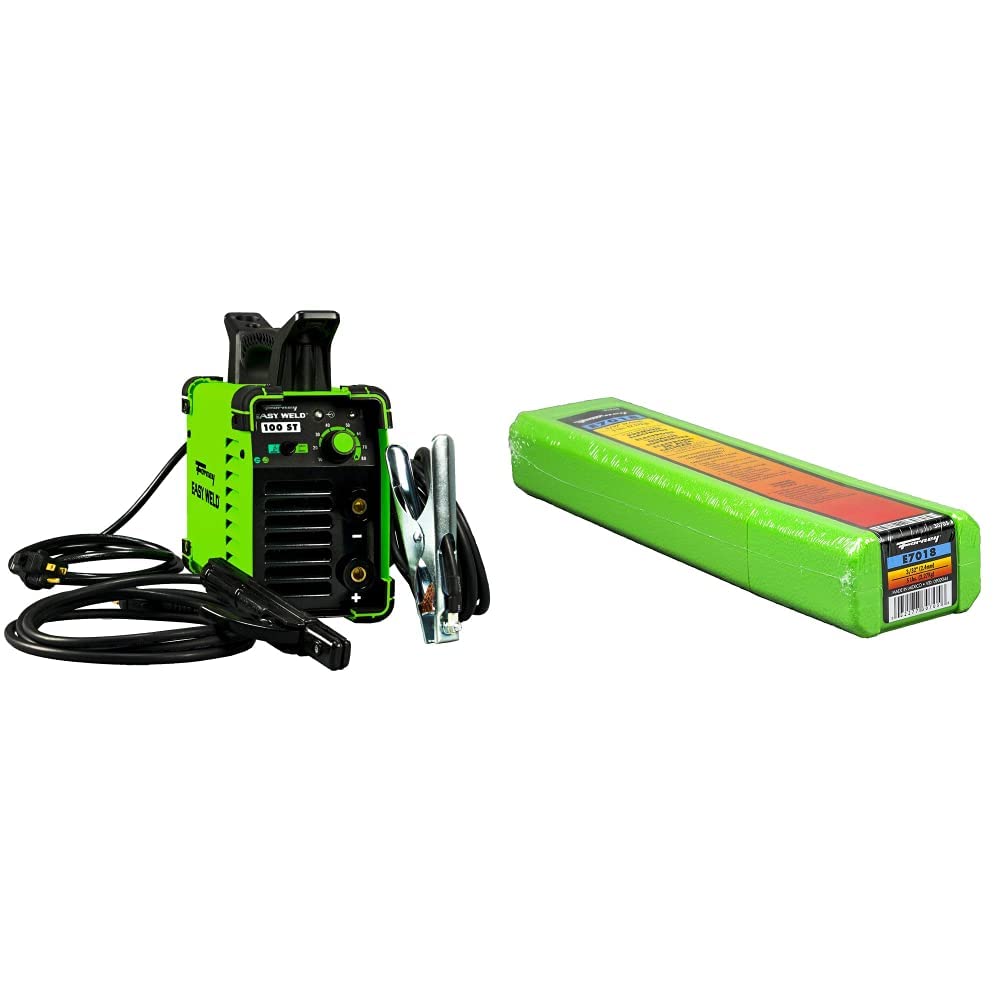 Forney Easy Weld 298 Arc Welder 100ST, 120-Volt, 90-Amp,Green & 30705 ...