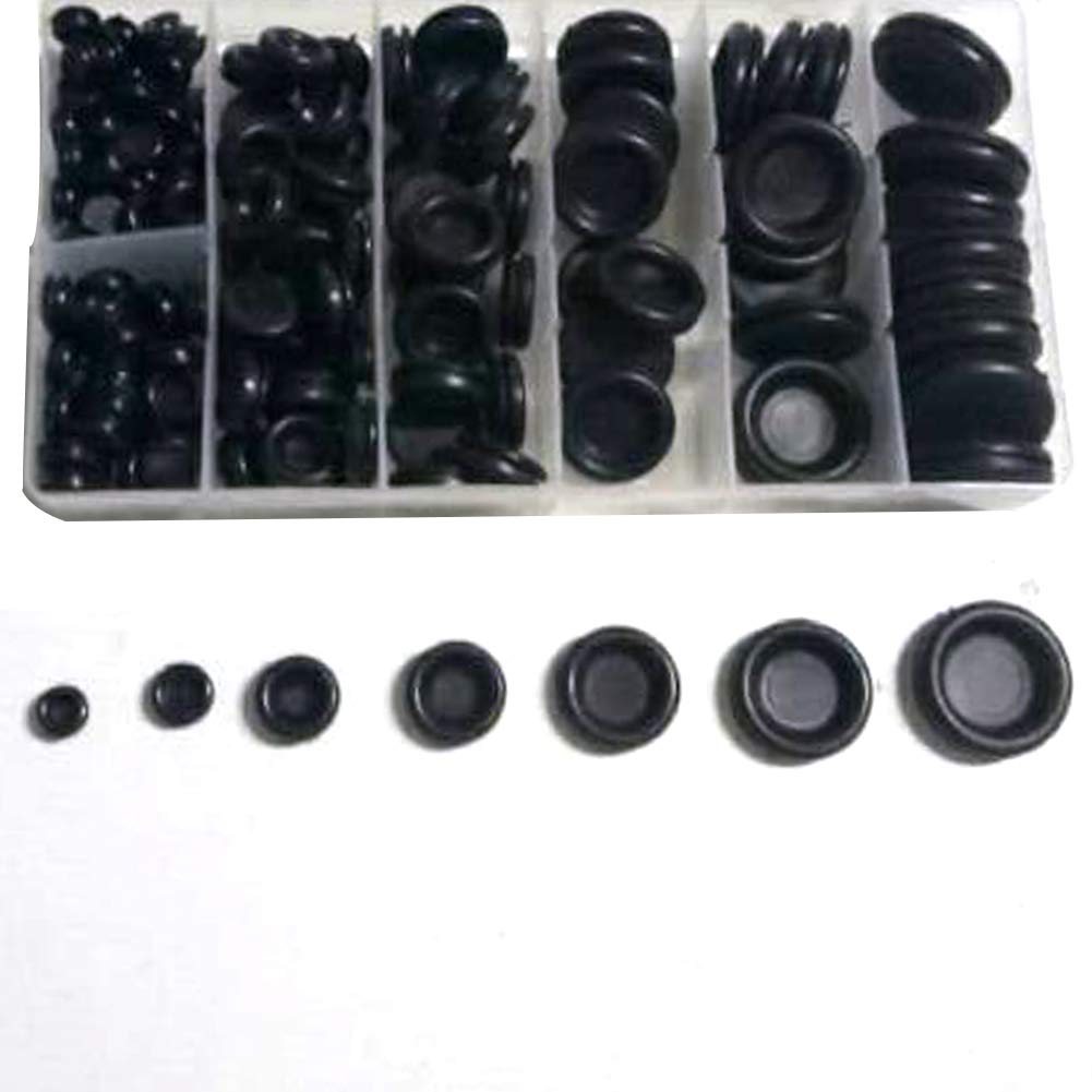 Buy 170PCS Rubber Grommet 7 Different Sizes Double Sided Round Rubber Buy 170PCS Rubber Grommet 7 Different Sizes Double Sided Round Rubber