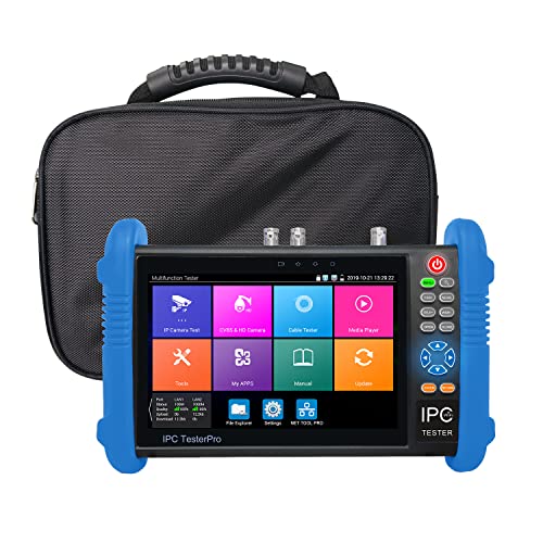 WANLUTECH HD CCTV Tester,IP Camera Tester 7 Inch Touchscreen 1920x1200 ...