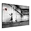 Amazon.de: murando - Bilder Banksy Monkey with Banana Gun 120x80 cm Vlies Leinwandbild 1 tlg ...