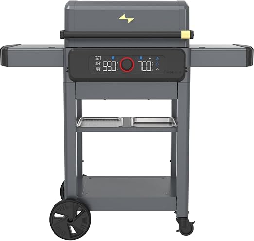 Amazon.com: Current® Model G Dual Zone Grill, Smart Electric Outdoor ...