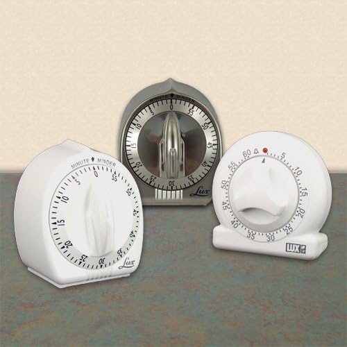 Amazon.com: Get All 3! Lux Classic White, Nickel & Quartz Timers ...