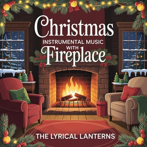 Play Christmas Instrumental Music With Fireplace by The Lyrical ...