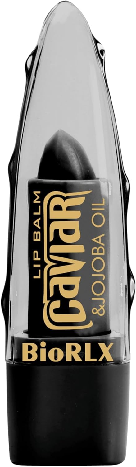 Amazon.com : BioRLX Caviar & Jojoba Oil Lip Balm - Luxurious Color-Free Lip Care for Intense ...