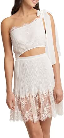 Rya Collection Women's Anniversary Lace Cutout One-Shoulder Chemise ...