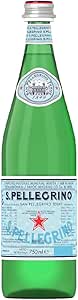 San Pellegrino sparkling Italian water glass bottles - 6 x 75cl : Amazon.co.uk: Grocery