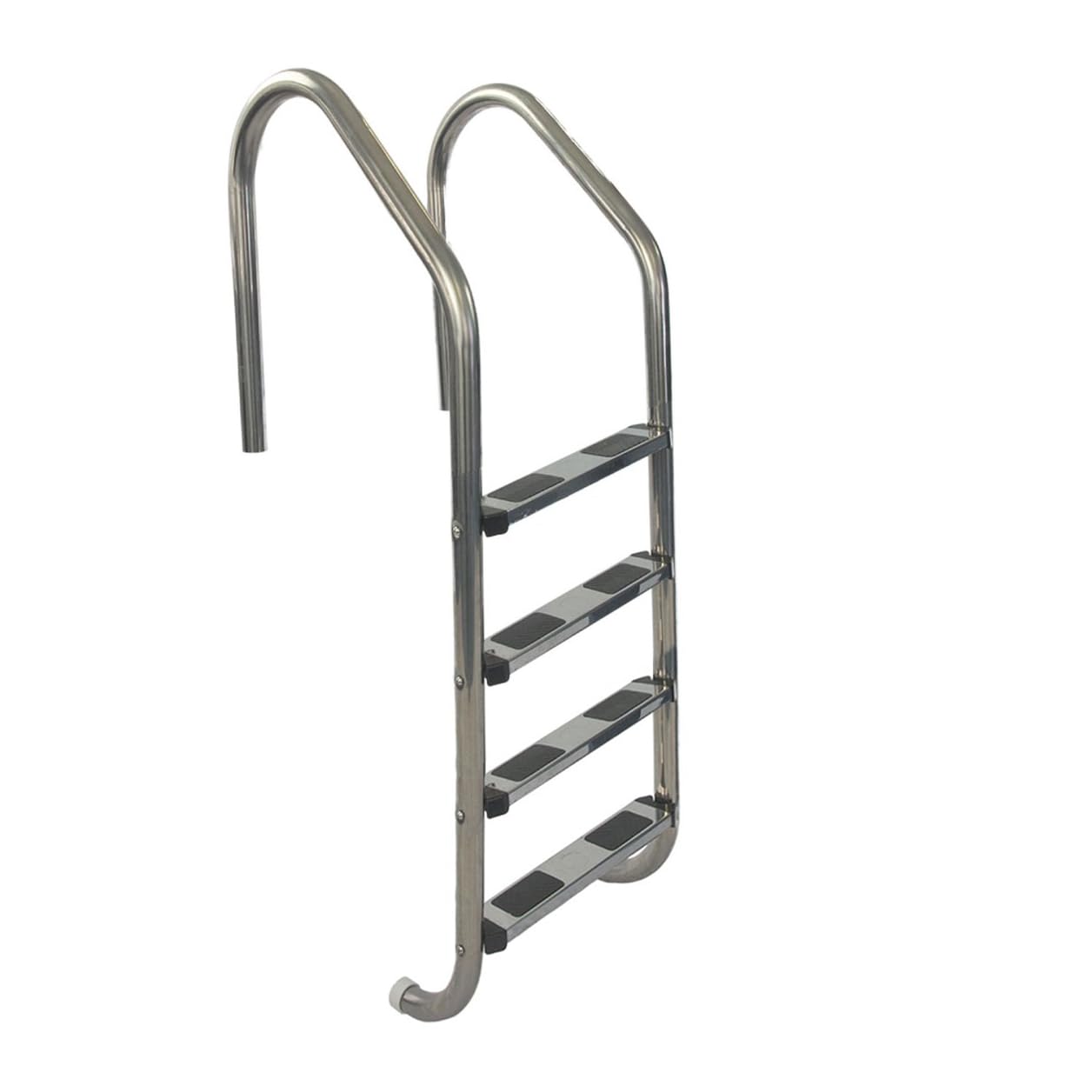 Amazon.com : Aqua Select 4-Step Stainless Steel Pool Ladder with ...