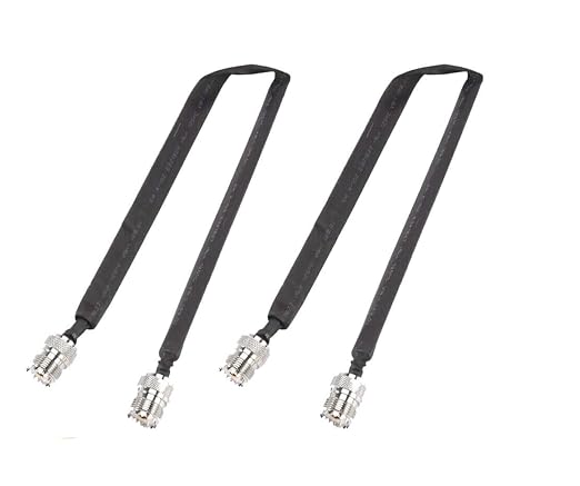 Amazon.com: Qkxut Flat Coaxial Cable for Windows - 2-Pack Coax Window ...