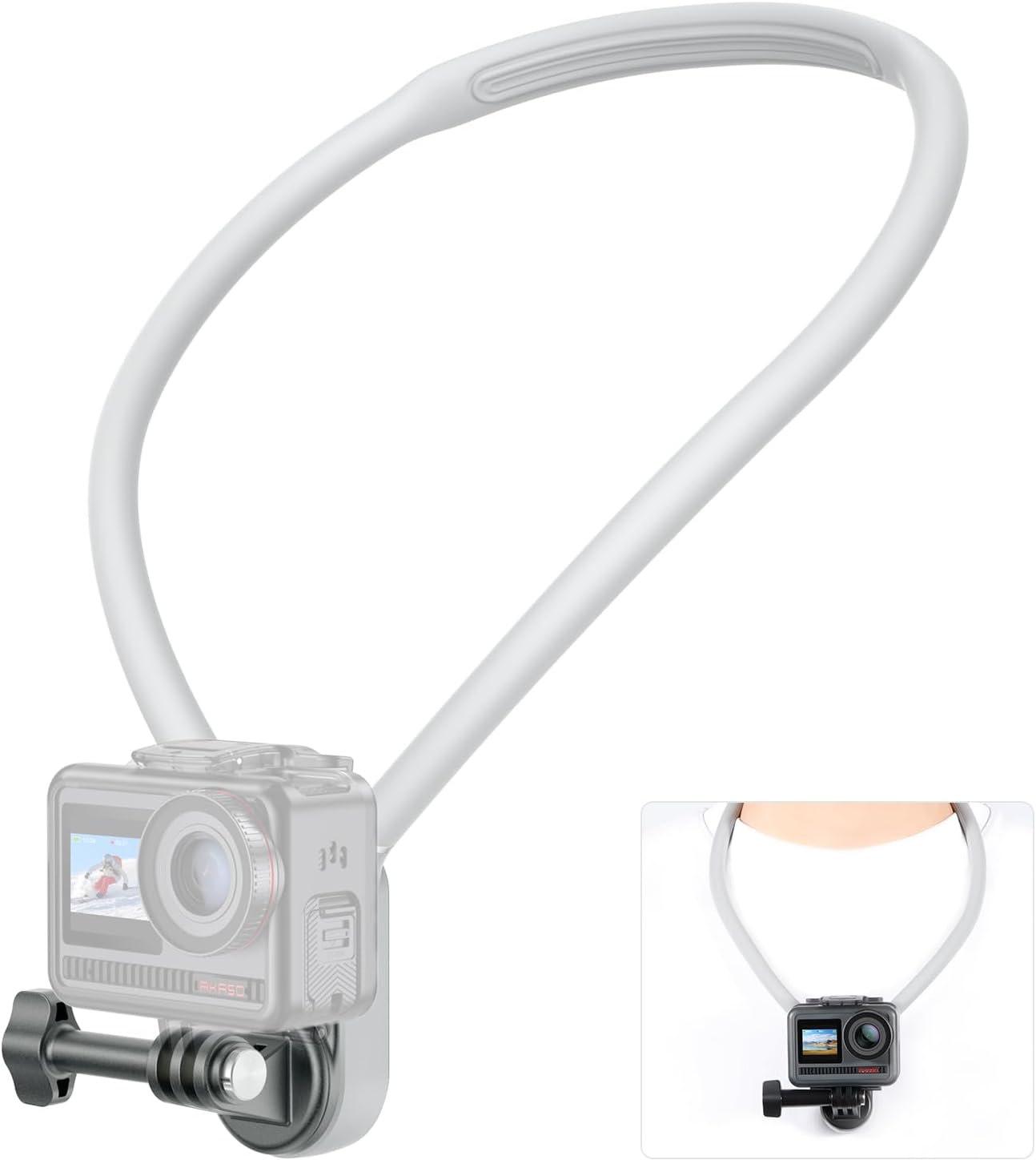 Amazon.com: AKASO Magnetic Neck Mount Holder, Vlog Action Camera ...