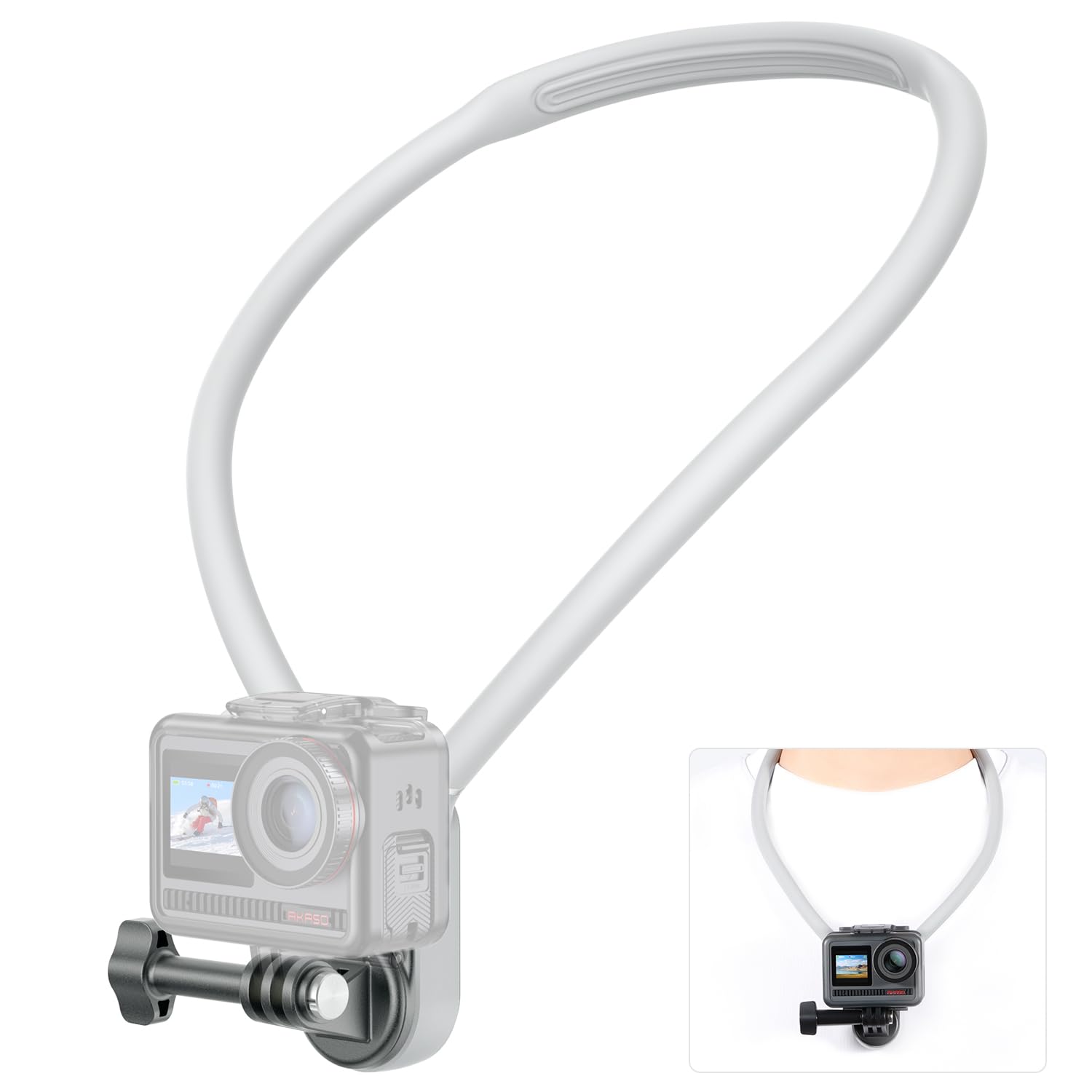 Amazon.com: AKASO Magnetic Neck Mount Holder, Vlog Action Camera ...