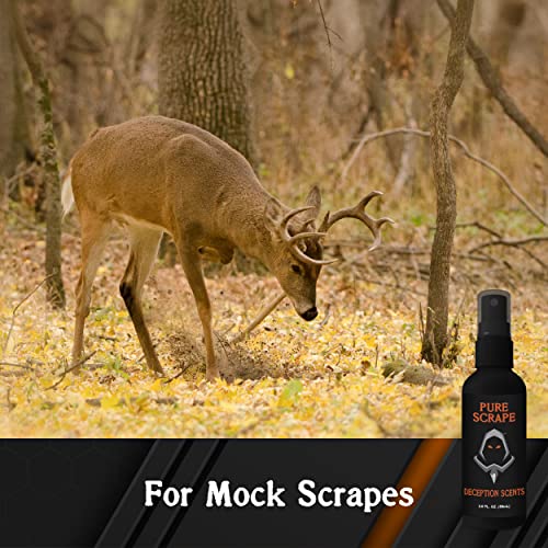 Deception Scents Pure Scrape Spray - A Premium Deer Attractant for ...