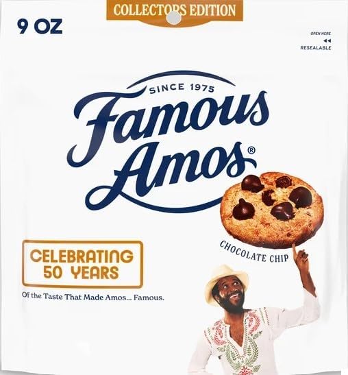 Amazon.com: Famous Amos Classic Chocolate Chip Cookies, 1 Ounce Bag ...