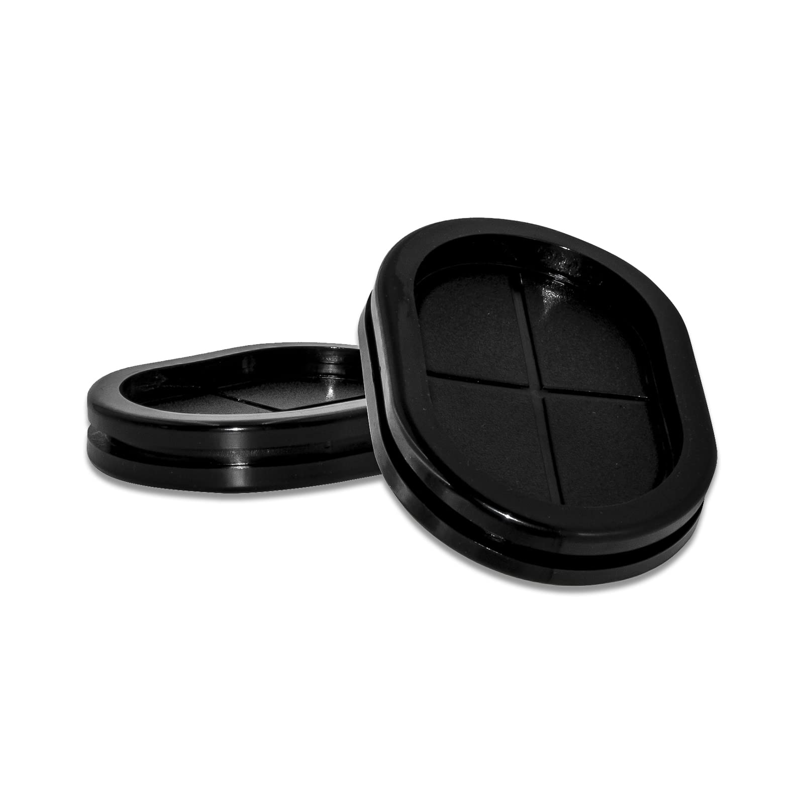 Snapklik.com : Black 50 X 75 Mm, 2" X 3" Double-Sided Synthetic Rubber ...