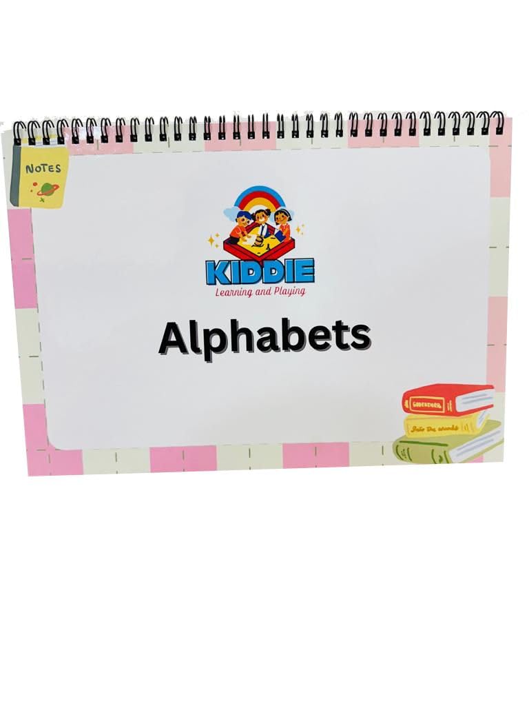 Buy Kiddie - Alphabets Montessori Busy Book for Toddlers 2+, Preschool ...