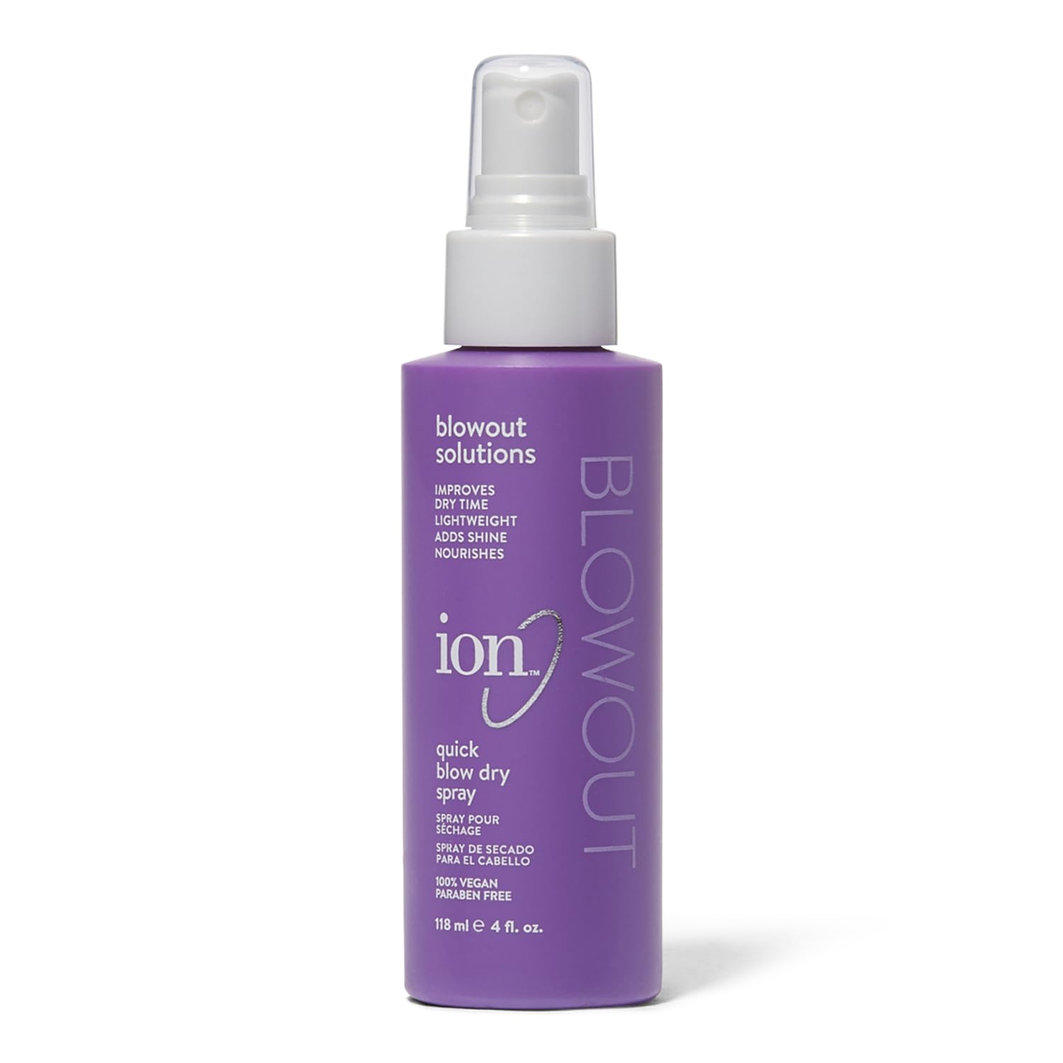 Snapklik.com : Ion Blowout Quick Blow Dry Spray, s Hair, Reduces Blow ...