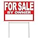Amazon.com : 4LessCo 4 Less Co 18x12 Inch FOR SALE BY OWNER Lawn Yard ...