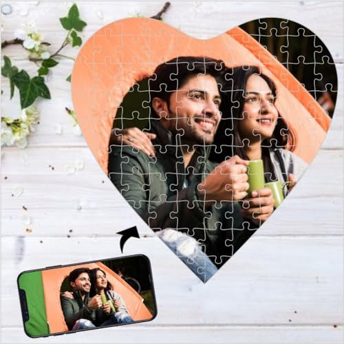 Buy TreasureBox All Ages Wooden Personalized/Customized Heart Shape ...