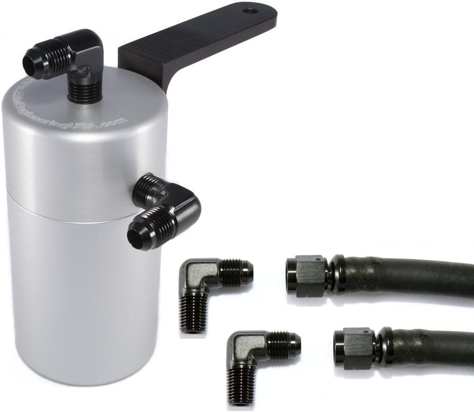 Elite Engineering PCV Oil Catch Can with Black AN Philippines | Ubuy