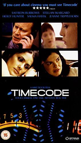 Timecode [VHS] : Saffron Burrows, Stellan Skargard, Holly Hunter, Salma ...
