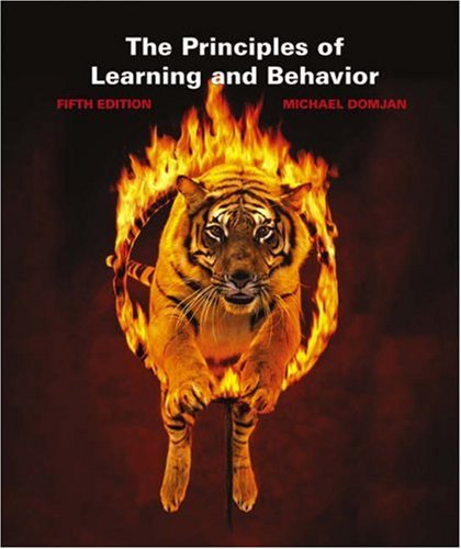 Amazon.com: The Principles of Learning and Behavior: 9780534561567: Domjan, Michael P.: Books