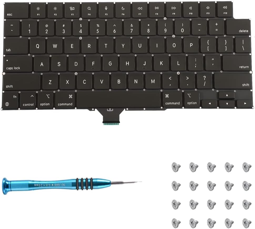 Amazon.com: Pardarsey Replacement Keyboard Compatible with MacBook Air ...