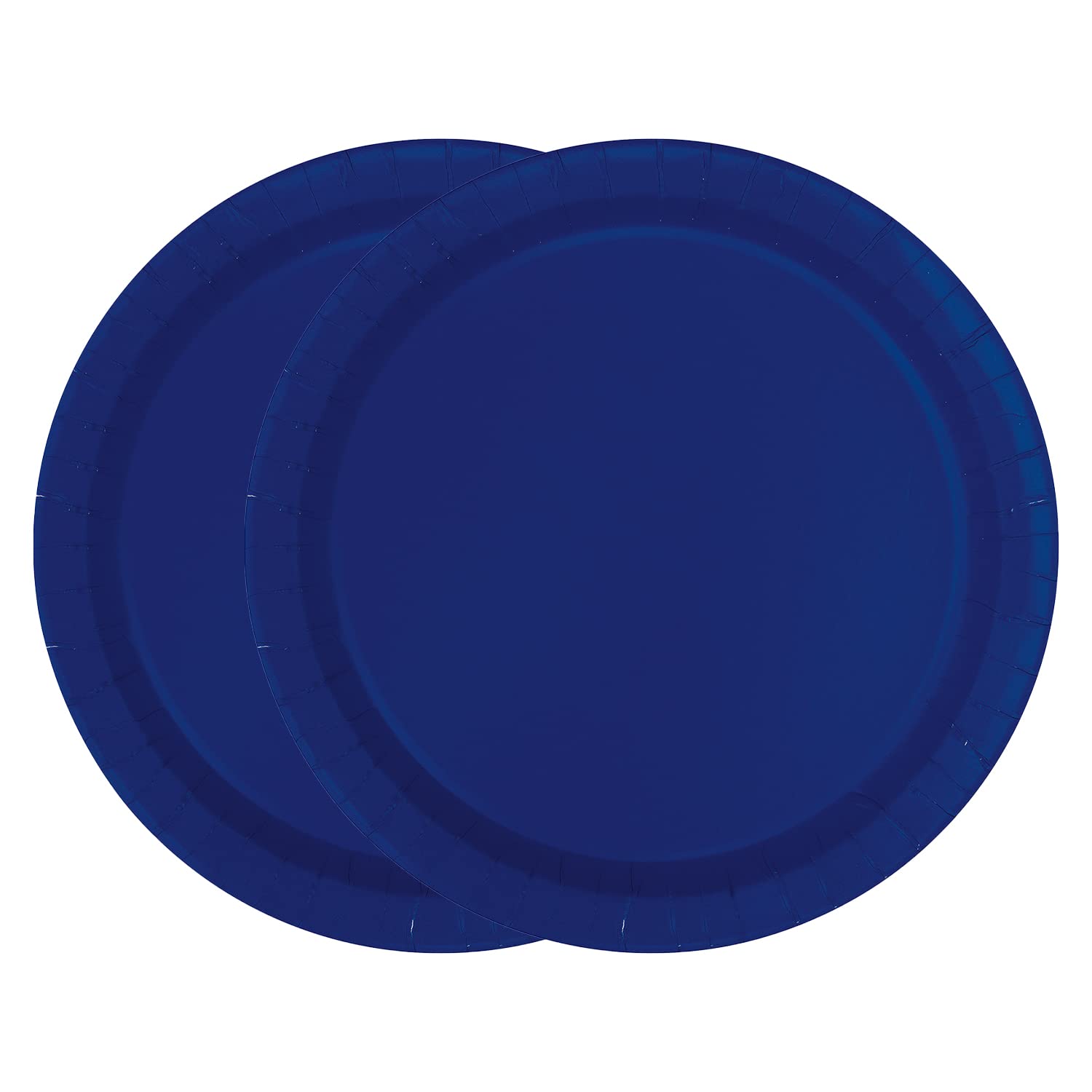 Paper Plates Unique 31770EU Eco-Friendly – 23cm Royal Blue Disposable ...