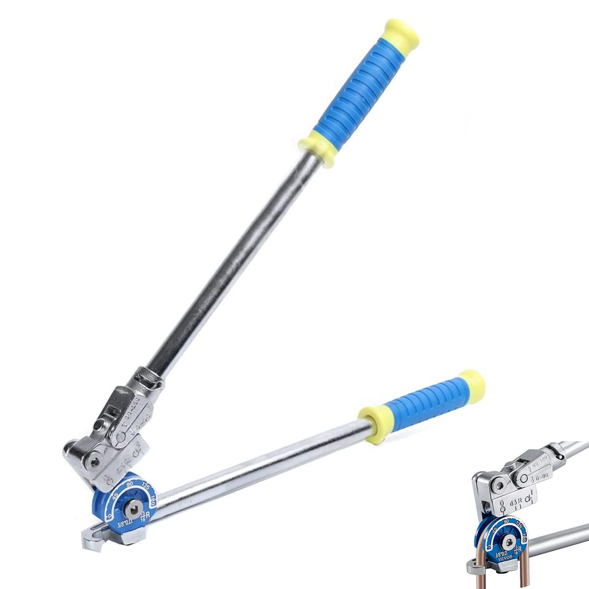 Snapklik.com : 3/8 OD Tube Bender Tool 180 Degree Heavy-Duty Manual ...