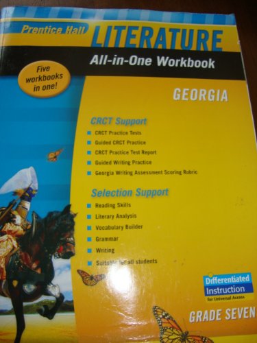 Prentice Hall Literature All-In-One Workbook Georgia Grade 7: Pearson ...