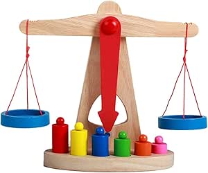 SYOSI Kids Balance Scale Toy - Fun Educational Weighing Balance for ...