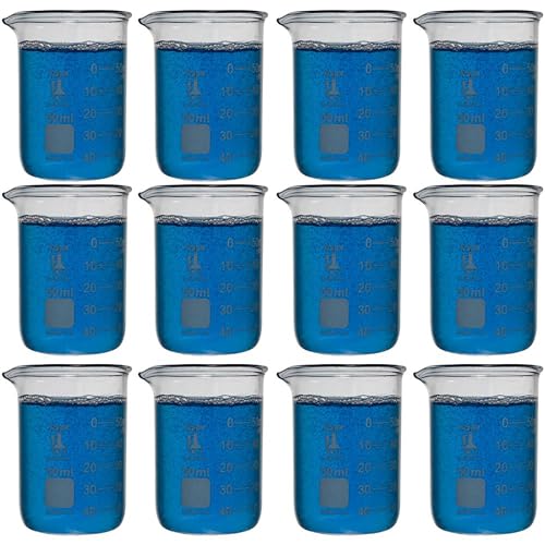 5 Best 50 ML Beaker | Skip Chipped Glass: Thicker 50ml Beakers